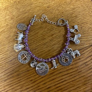 All About Me, Custom Charm Bracelet, Personalized Charm Bracelet, My ...