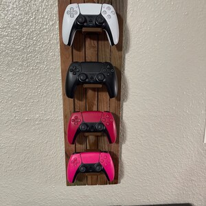 Video Game Controller Holder, Wall Mount Display Organizer Xbox ...