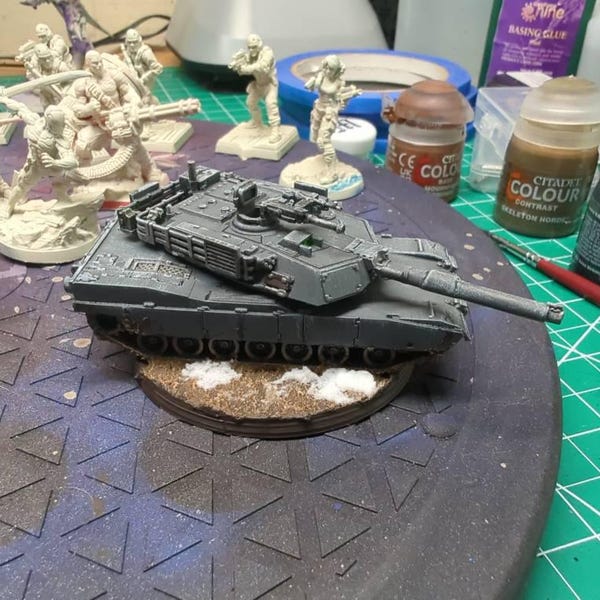 British Centaur Mk II AA Tank 3d Print 15mm 1/100 WW2 Flames of War ...