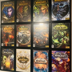 World of Warcraft Box Art Poster A4 297x210mm Blizzard, WOW - Etsy