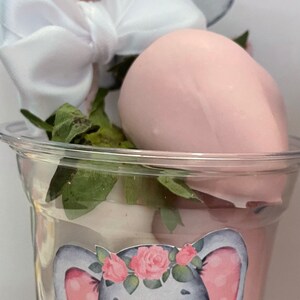 Watercolor Girl Elephant Clip Art, Floral Little Peanut,pink Roses ...