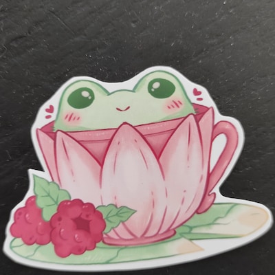 Cute Cat Dango and Tanghulu Strawberry Stickers Kawaii Food Vinyl ...