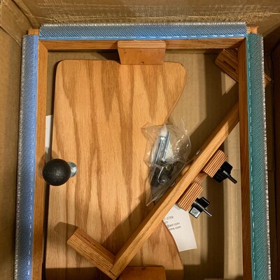 STAINED Swivel Rug Hooking Lap Frame 11x14 Inside Hooking Area Handmade ...