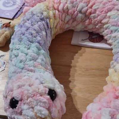 Pastel Rainbow Snake - Etsy