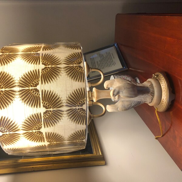 Modern Floral Chandelier Shade - Sconce Shade - Custom Lampshades ...