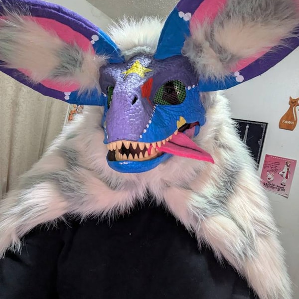 DIY KIT - Therian Mask Set - Design Your Own Mask - Ready to Ship! - Etsy