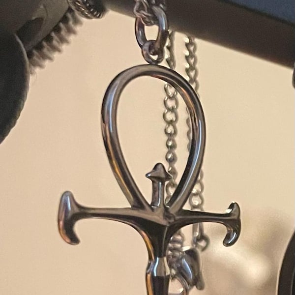Vampire Ankh Pendant (2styles) - Occult Goth Gothic Dracula Order ...