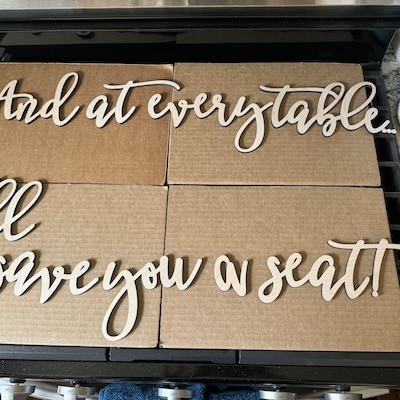 Custom Wood Words, Custom Word Signs, Wall Quotes, Wooden Word Cutout ...