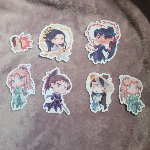 Danmei Bookmark / MDZS TGCF SVSS Modao Untamed Heaven Hualian Bingqiu ...