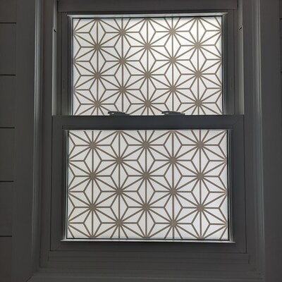 Custom Size Matte Window Film Stained Glass Decorative Uv Window ...