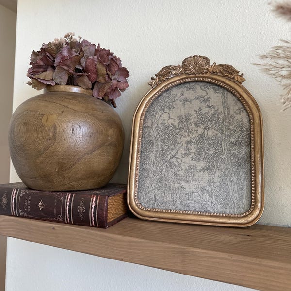 Vintage Sketch Print | Antique Landscape Drawing | Farmhouse Wall Decor ...