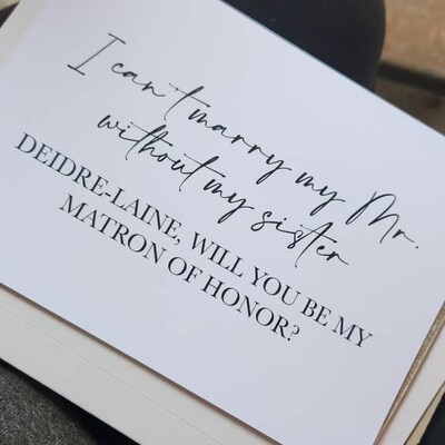 It Would Be an Honor If You Would Marry Us, Will You Be Our Officiant ...