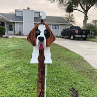 Dog Mailboxes Boxer Mailbox - Etsy Canada