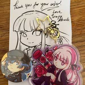 Persona 5 Pin Badges 9 Options - Etsy