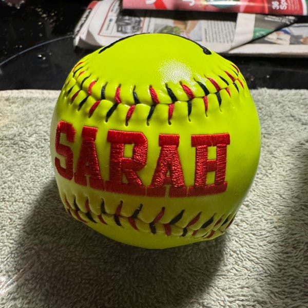 Baseball, Custom Embroidered Baseball, Baseball Trophies, Baseball ...