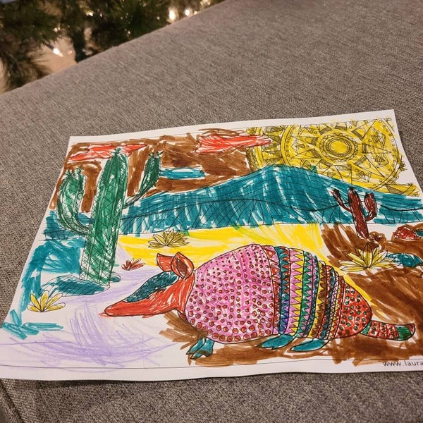 Hypnotizing Petals Coloring Sheet for Adults and Kids / Printable ...