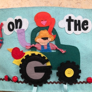 On the Go QUIET BOOK PDF Pattern Quiet Book for Boys Felt Book Pattern ...