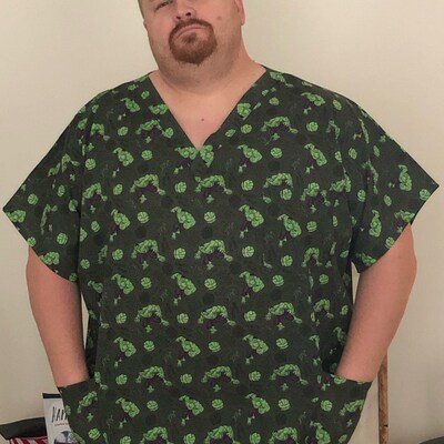 Scrub Tops Vintage Move It Football Head Hey Arnold Helga Gerald ...