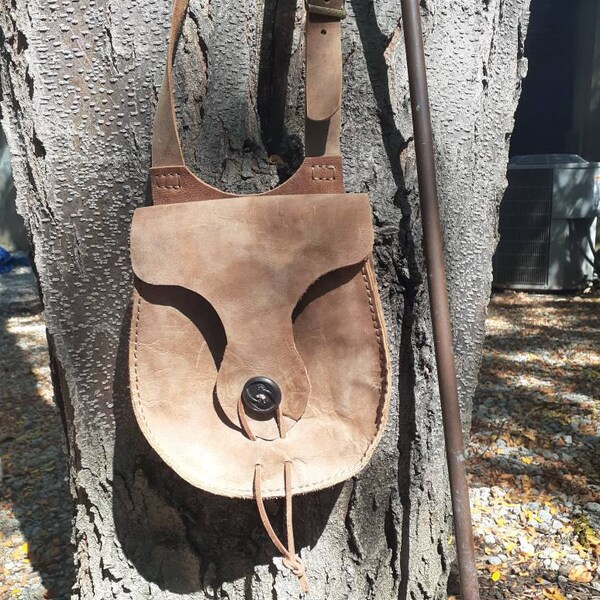 Buffalo Leather Possibles Bag - Small Size - Etsy