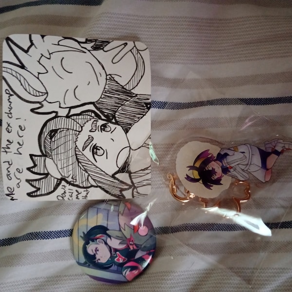 Pokemon Sword Shield Adventure Manga Protag/rivals Gloria/schilly ...