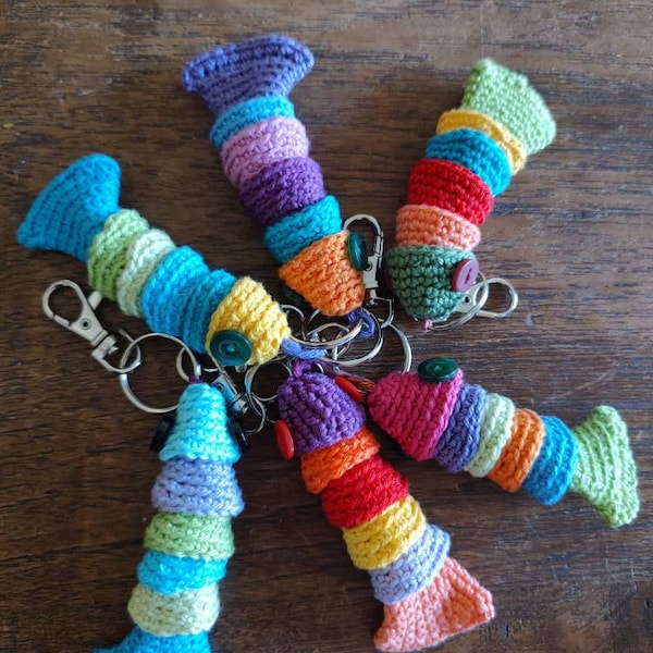 FISH KEYCHAIN Crochet Pattern for Beginners - Etsy