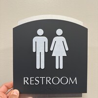 Bar Restroom Beer & Martini - Risque Restaurant Bathroom Signage - 9 ...