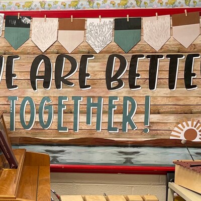 Coastal Back to School Bulletin Board or Classroom Door Decor, Easy and ...