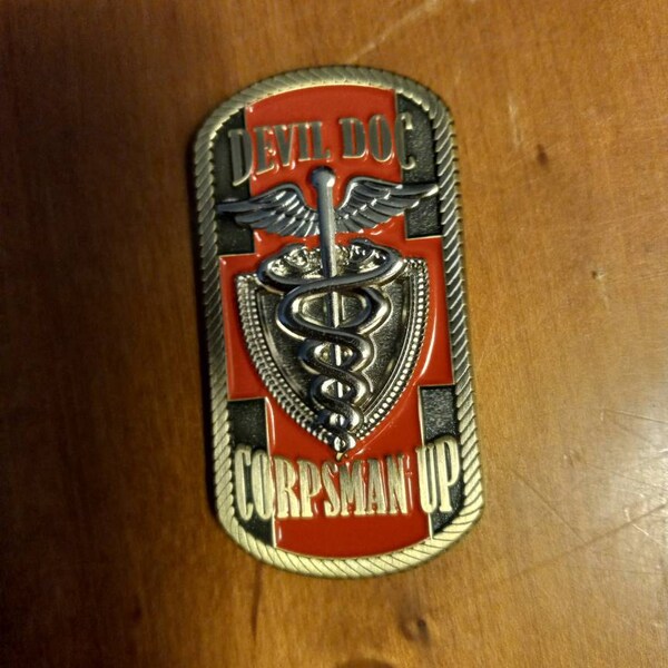 Navy Corpsman up Coin - Etsy