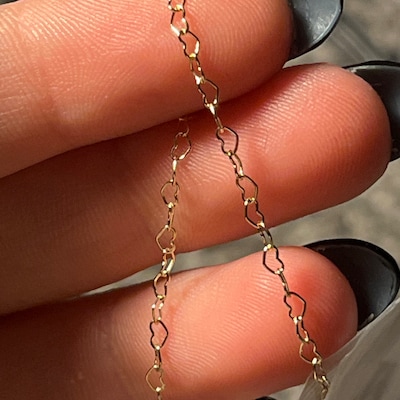 14k Gold Filled Long and Short Chain, Pick Your Size and Length, Price ...