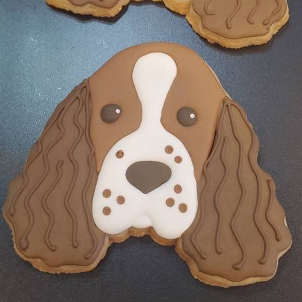 Dog Face Cookie Cutter Chihuahua Bichon Springer Spaniel St. Bernard ...