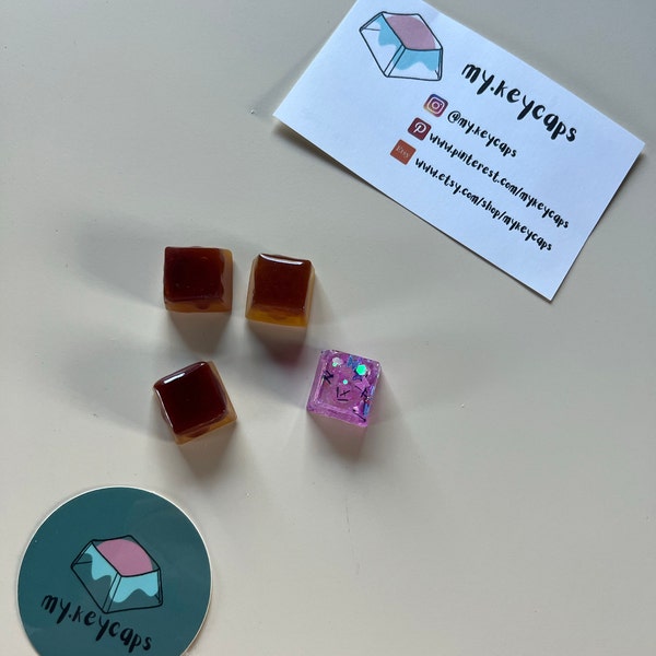 Gummy Bear Keycap Handmade Artisan Keycaps OEM Cherry MX Switches ...