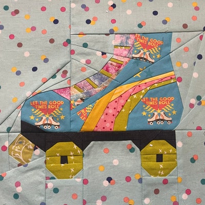 Sue Bonnet Sue, Foundation Paper Piecing Pattern FPP, Quilt Block, PDF ...