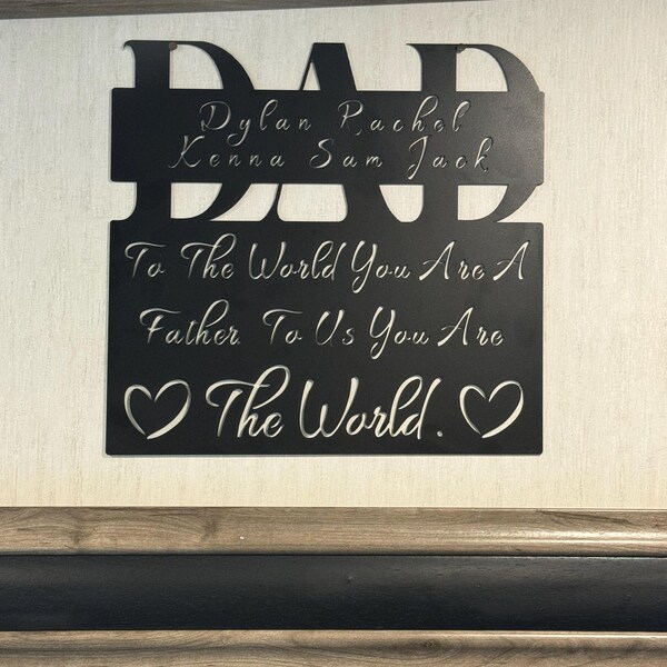 CUSTOM: Papas Workshop Sign | Fathers Day Gift | Dads Garage Sign ...