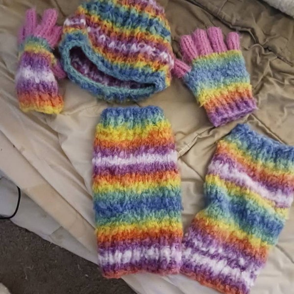 Chunky Knit Cardigan, Chunky Cardigan Patchwork, Unique&wool, Merino ...