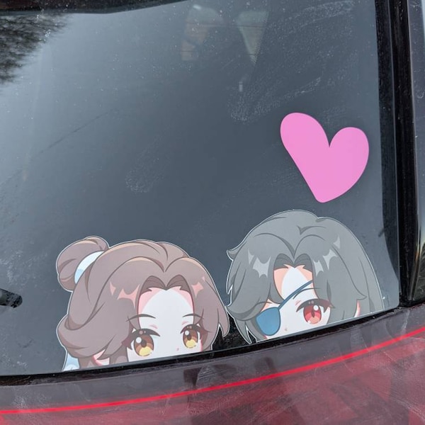 Feixiao Peeker Sticker | Honkai Star Rail Sticker | Feixiao Stickers ...