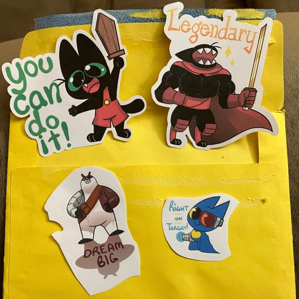 3 Mao Mao Heroes of Pure Heart Motivational Stickers - Etsy