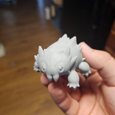 Litwick the Candle Pokémon 3D Printed Unpainted Figure - Etsy