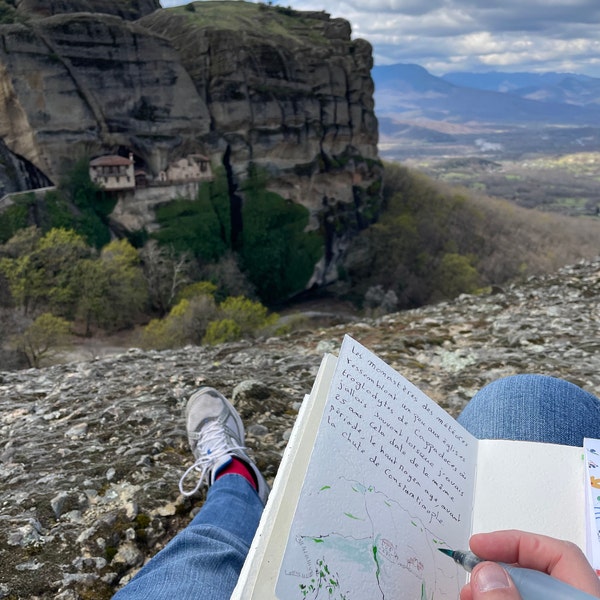 A5 Black Sketchbook Drawing Notebook With 310gsm Black Paper, Cahier ...