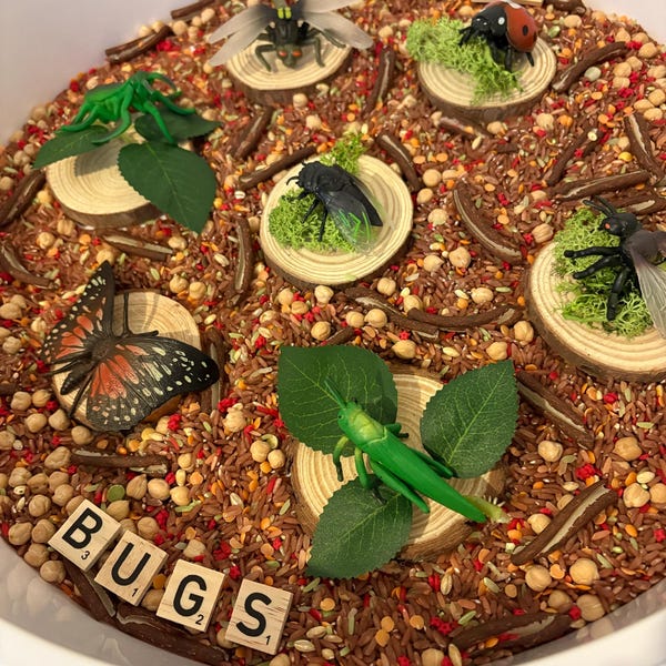 Construction Sensory Play Tray Kit | Messy Play Building Site Tray ...