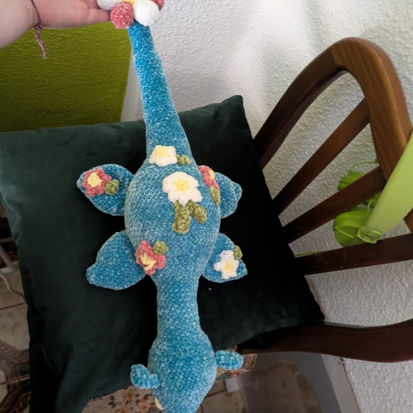 Seaflower Plesiosaurs Crochet Patterns Bundle | Minty Bloom Plesiosaur ...