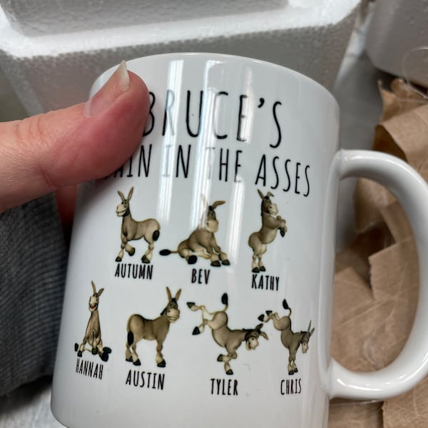 Funny Boss Gift Personalized Gifts for Boss, Fun Boss Mug for Women ...