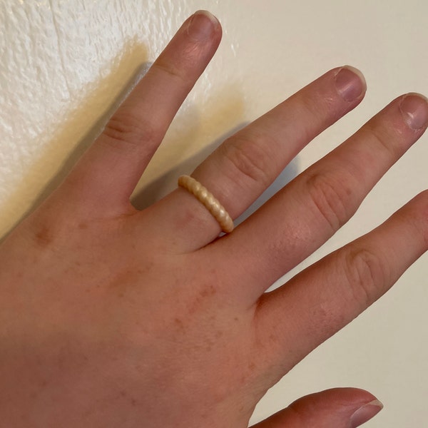 Braided Silicone Rings, Stackable, Water Proof, Eco Friendly, Non-toxic ...