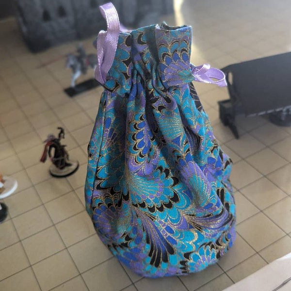 Blue Clouds Dice Bag W/ Drawstrings | D&D, Dungeons and Dragons ...