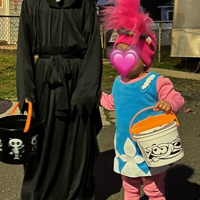 POPPY Costume Dress Girls Toddler Baby 9 12 18 24 Months 2T 3T 4T 5/6 ...