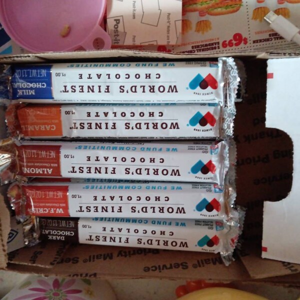 World's Finest Chocolate 30 Bars W.F.CRISP Chocolate - Etsy