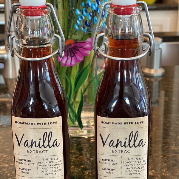 2x2.67 Inch Elderberry Syrup Personalized Homemade Item Labels - Change ...