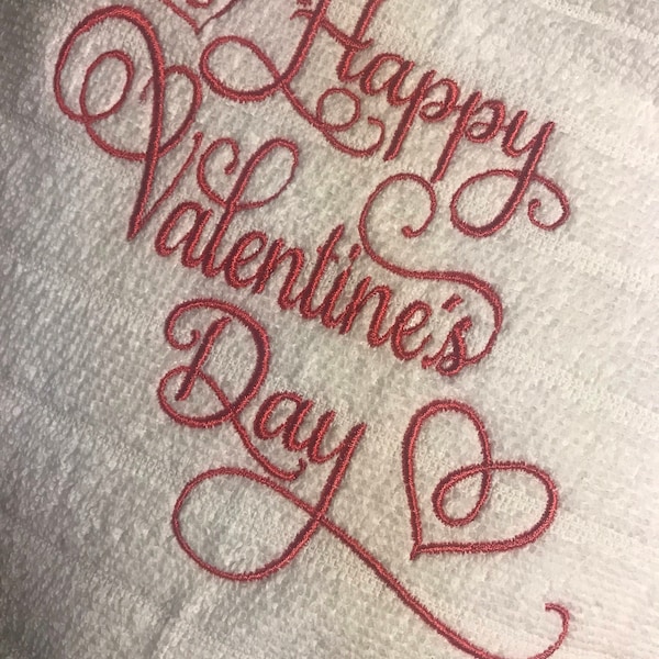 Valentine Embroidery Designs | Happy Valentine Embroidery Pattern ...
