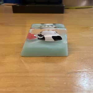 Horror TV Tab Keycap, Artisan Keycaps, Gothic Keycap, Custom Keycap, 3d ...