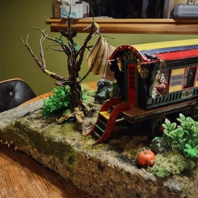 Gypsy Caravan Kit Build Your Own Vardo Wagon Mini Ships From USA - Etsy