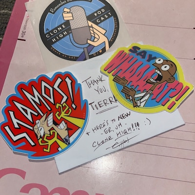 Clone High Stickers - Etsy UK